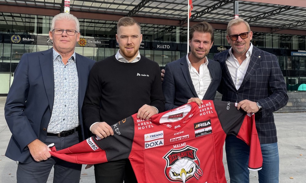 Ford Hedin Bil: ”Malmö Redhawks är den ultimata plattformen för att synas och utöka sitt kontaktnät”